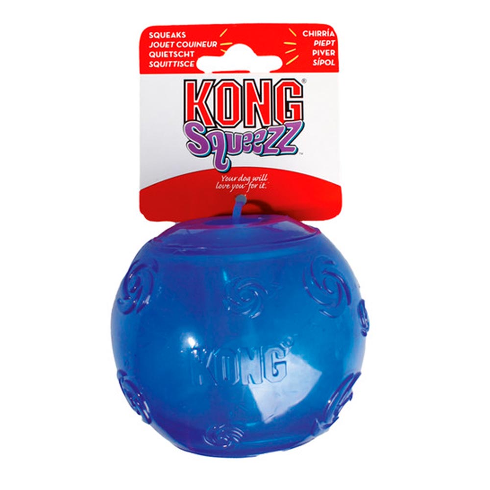 Jouet pour chien KONG Squeezz Ball – Comercial Mida